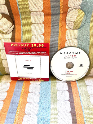 Mercy Me Lifer/We Win TWO TRACK PROMO CD 2017 Near Mint condition SHIPS ...