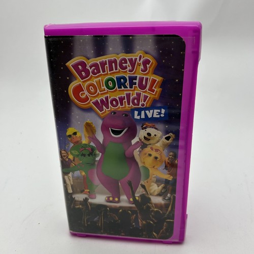 Barney's Colorful World: Live [VHS] [VHStape] [2004] 45986020949| eBay