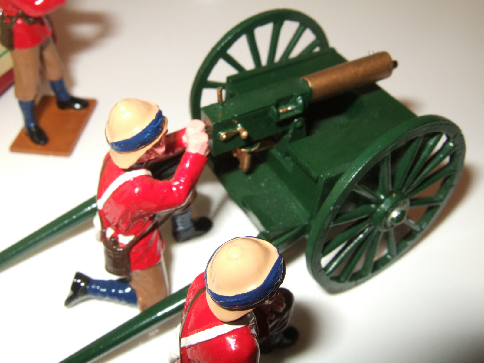 Trophy Miniatures SEQ 6 Maxim MG with 3 crew of The Grenadier Guards in ...