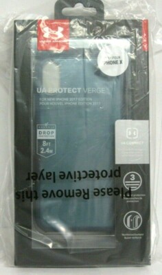 Under Armour UA Protect Verge Case For iPhone XS iPhone X Translucent ...