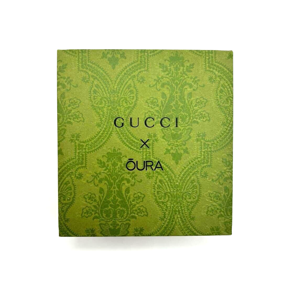 GUCCI OURA Ring aura collaboration smart ring Size11 Heart rate/body ...