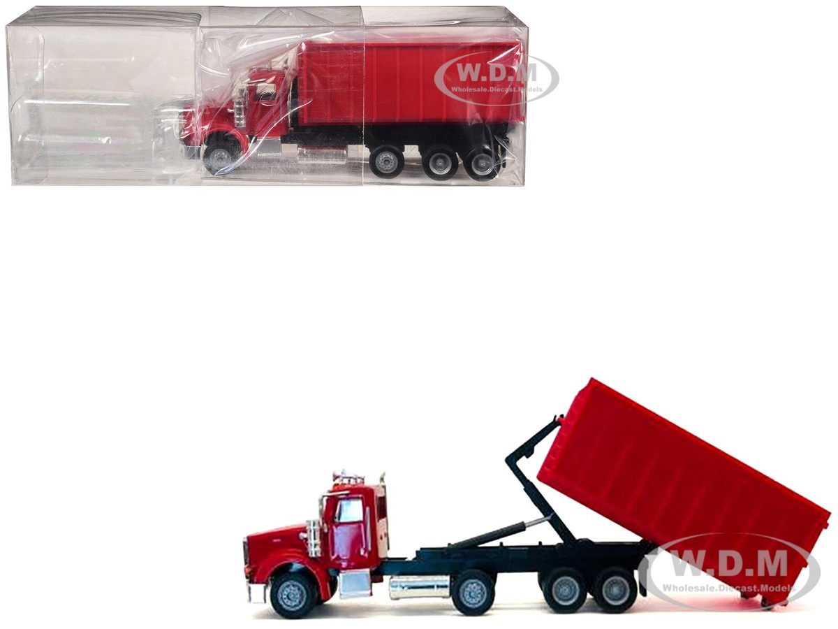 Peterbilt Dump Truck Red Logo