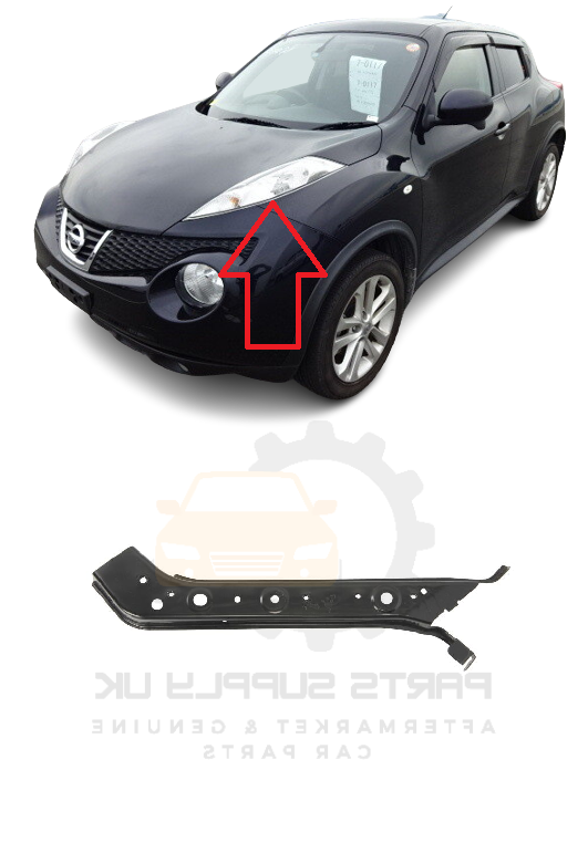 NEW FOR NISSAN JUKE F15 10-14 FRONT HEADLAMP FASTENING BRACKET HOLDER ...