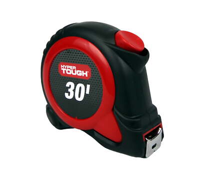 Hyper Tough 30ft. Self Lock Steel Tape Measure | eBay