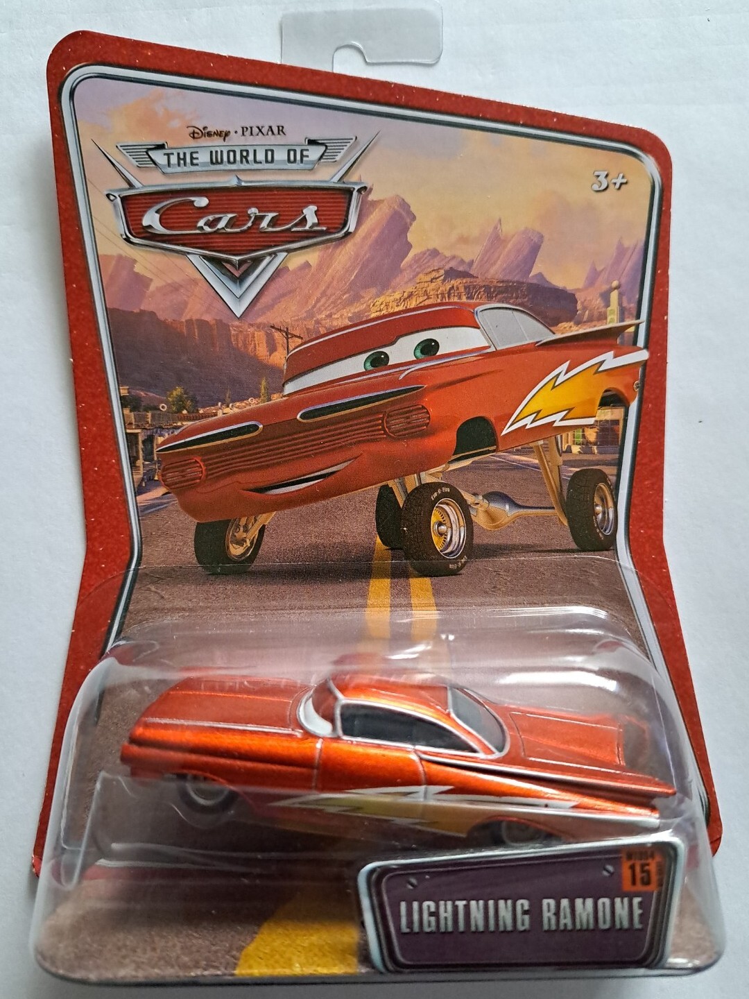 Disney Pixar Cars Lightning Ramone THE WORLD OF CARS diecast car MINT ...