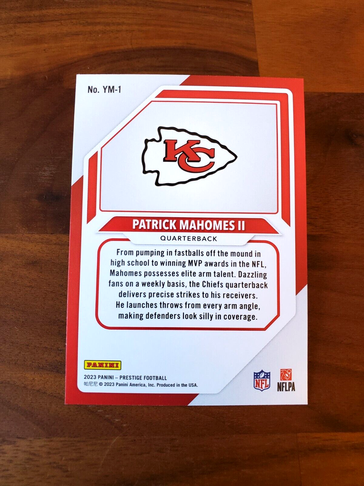 2023 Panini Prestige - PATRICK MAHOMES II Youth Movement Chiefs Baby #YM-1 | eBay