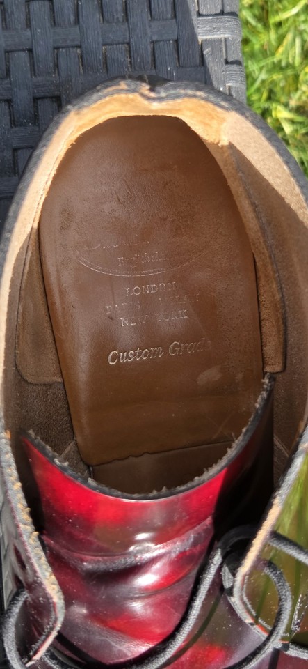 Church's Premium Grade Red Burgundy Chukka/Desert Boots UK 10.5 F. Pre ...