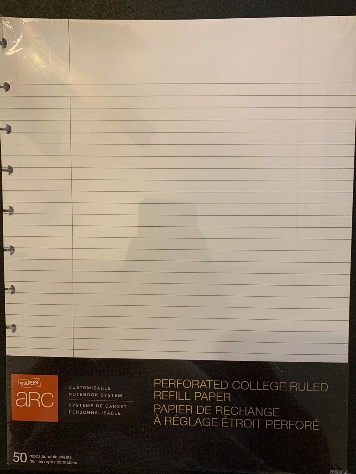 M by Staples Arc Customizable Notebook System Refill Paper 26609 for ...