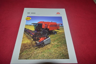 Massey Ferguson 8680 Combine Dealer's Brochure FDMD | eBay