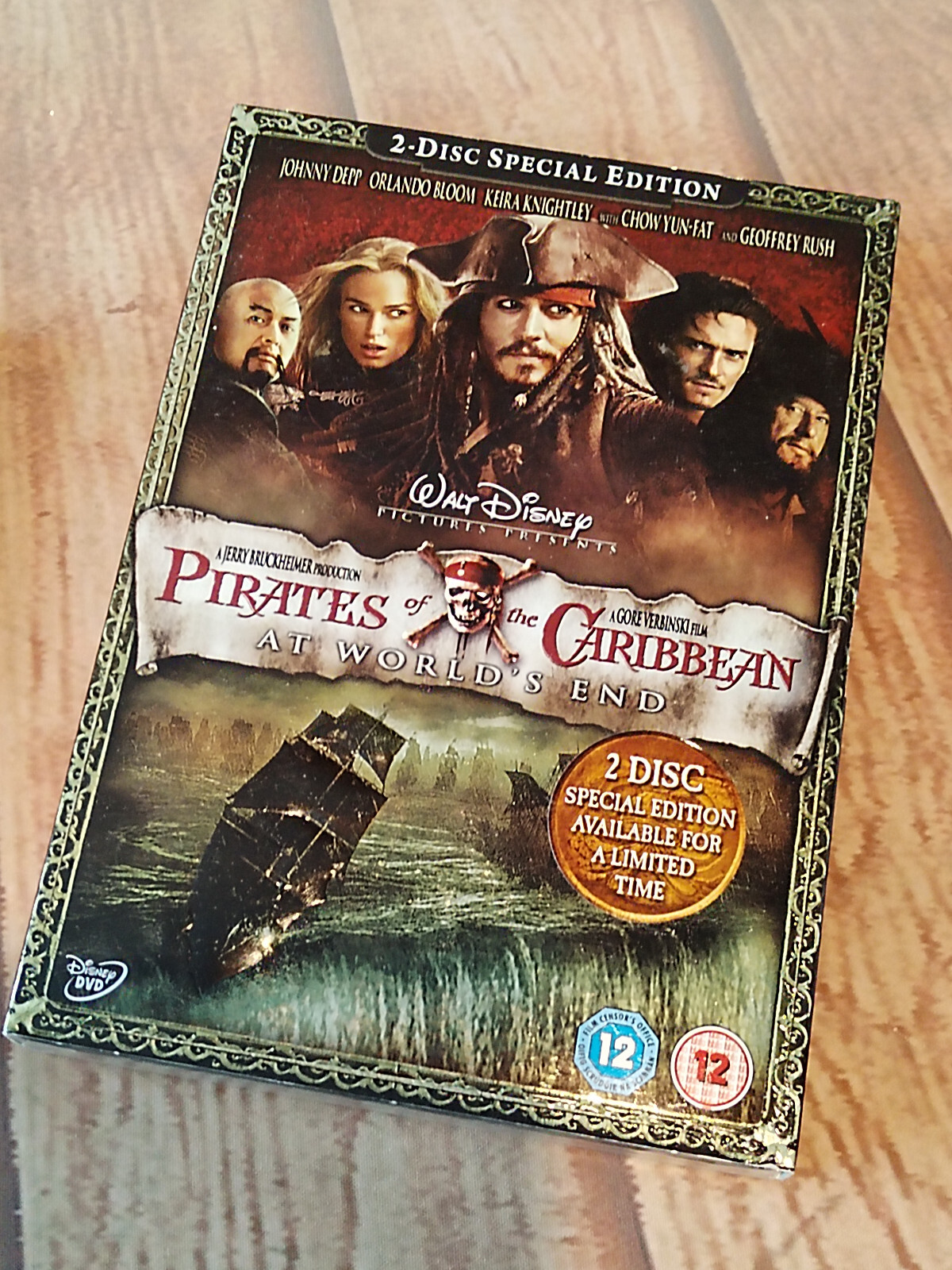 Pirates Of The Caribbean At Worlds End 2 DVD SPECIAL EDTION (1999 ...