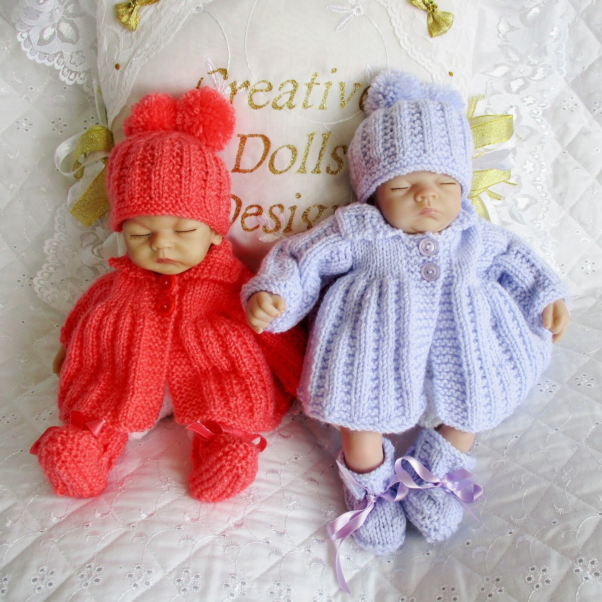 Knitting Patterns For Baby Dolls