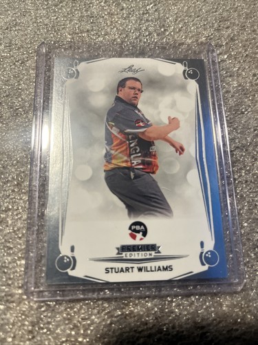 2023 Leaf PBA Premier Edition - Stuart Williams - #B-48 Silver Base ...