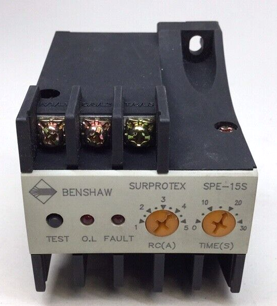 Benshaw SPE-15S-56AC100-260-1-5A Electronic Protection Relay 100-260VAC ...