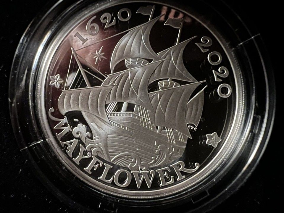400th Anniversary Of The Mayflower Voyage Silver Proof Coin Set | eBay