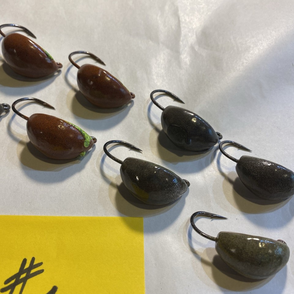 10 Mixed Lot TOG (Blackfish) SHEEPSHEAD JIGS 32824. 2x Hooks | eBay