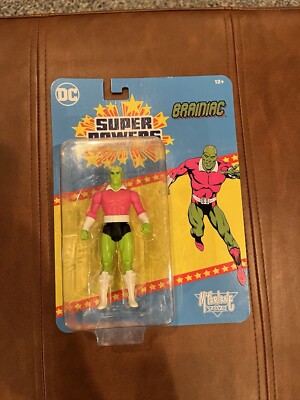 McFarlane Super Powers Brainiac Figure. VHTF New As Seen In Photo. | eBay