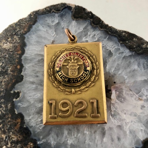 Antique Bronze 1921 Bronx New York Boys DeWitt Clinton High School ...