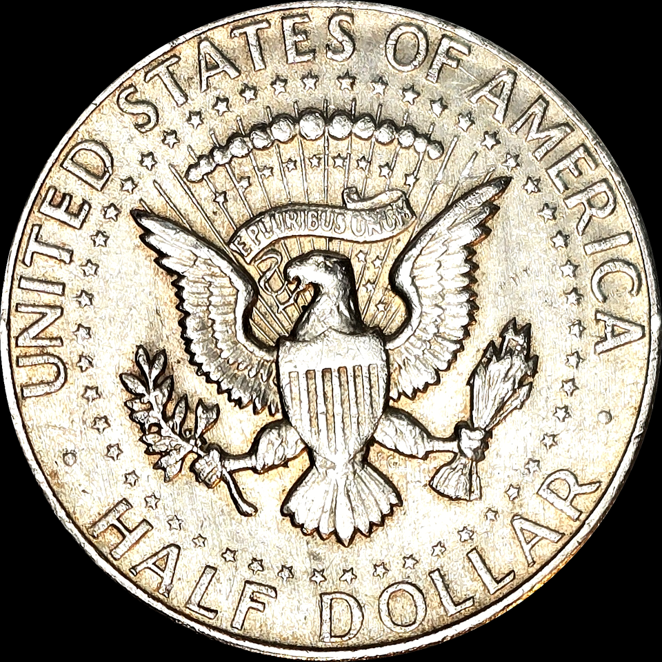 1966 KENNEDY HALF DOLLAR, 40 % SILVER, BEAUTIFUL RARE COIN, FAST ...