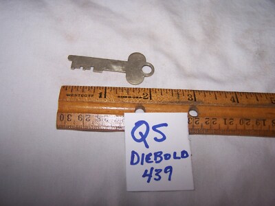 Vintage DIEBOLD 439 Used Key CANTON OHIO - Lot QS | eBay