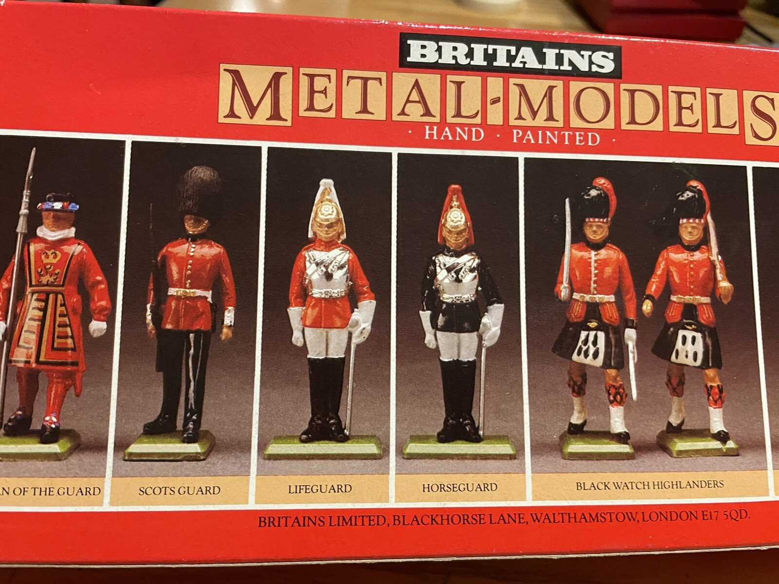 Britains Metal Models Set 7248 Hand Painted Figures | eBay