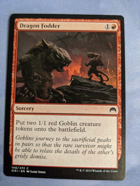 MTG Dragon Fodder Origins 140/272 Regular Common for sale online | eBay