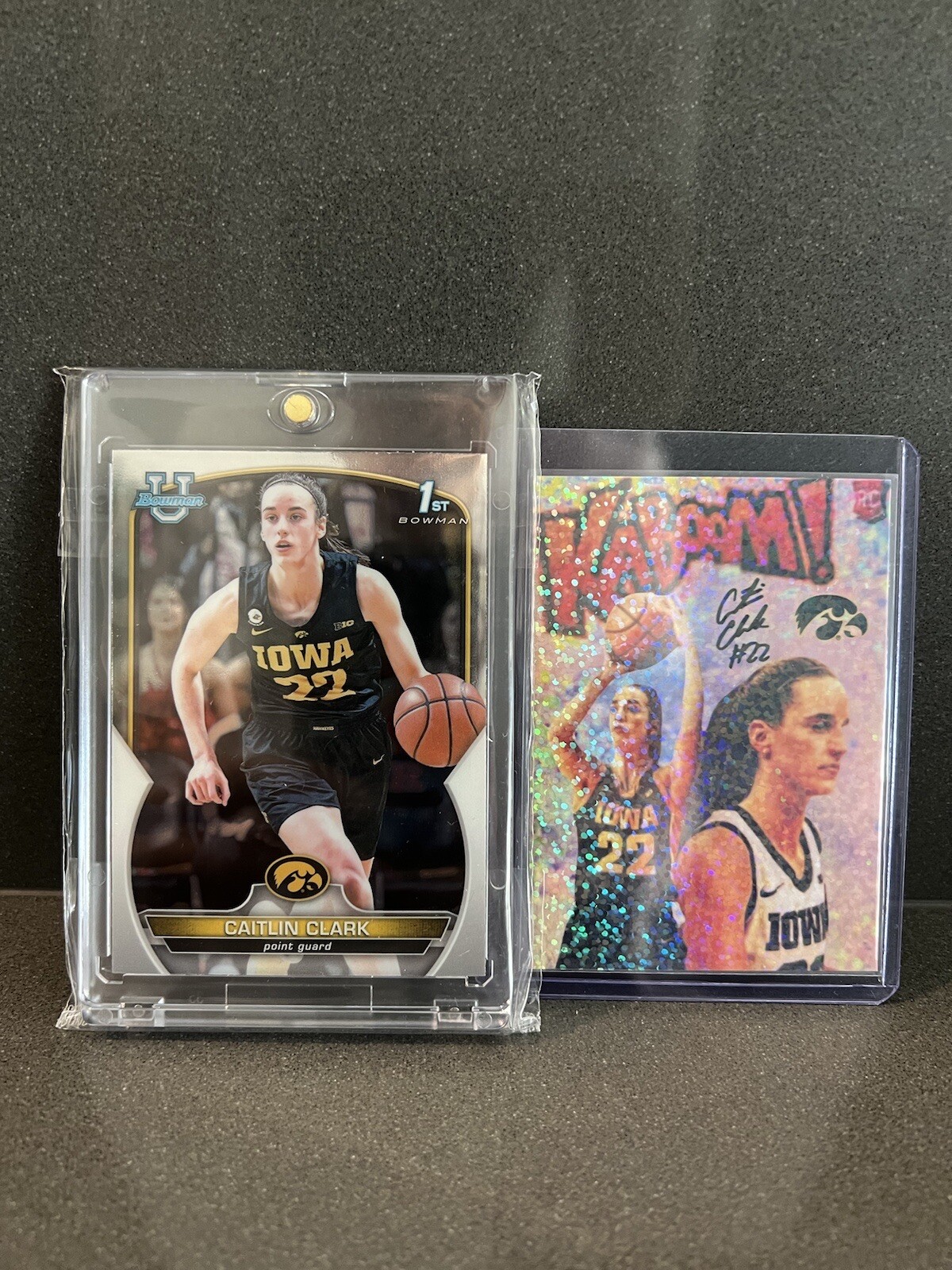 2022-23 Caitlin Clark Bowman University Chrome #50 RC rookie + FREE ...
