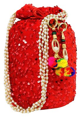 New Traditional Ethnic Women Potli Clutch Bag Handbag | eBay
