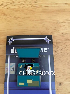 DELTARUNE Spamton Dumpster Hinged Pin Garbage Lid Open Close Figure ...