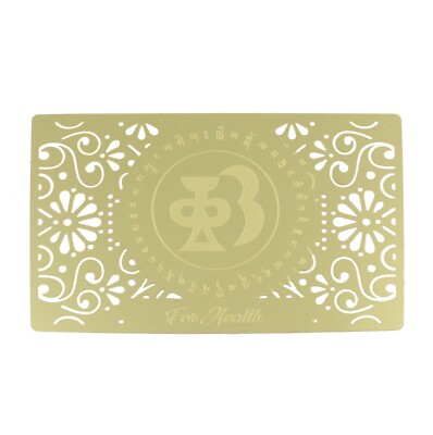 Feng Shui Good Health Amulet Talisman Card | eBay