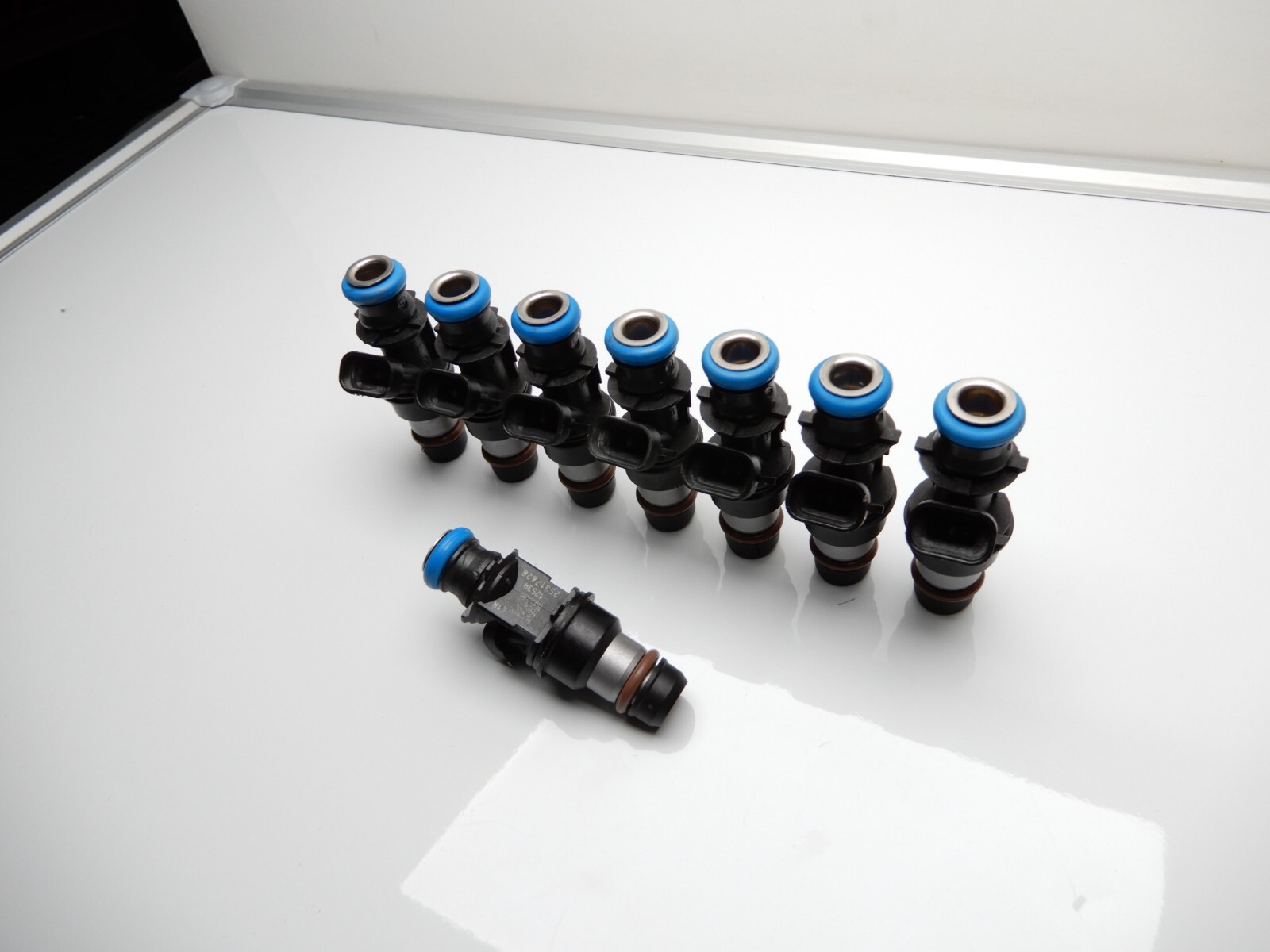 Decapped 80LB Delphi 01-07 FOR GMC SIERRA 4.8L 5.3L 6.0L Fuel INJECTORS ...