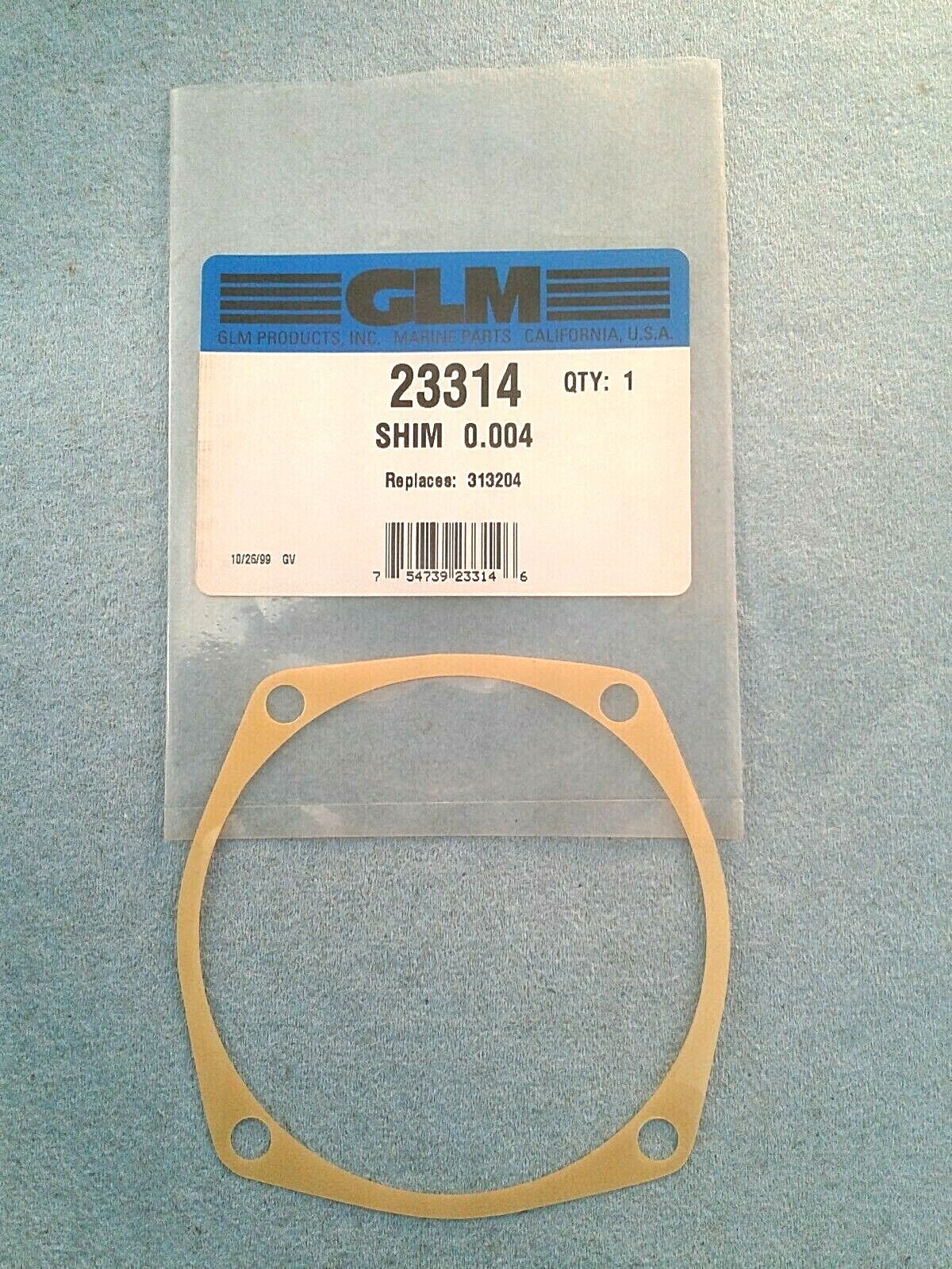 Marine Shim 0.004 OMC Stringer Mount Drive Systems GLM # 23314 OEM ...