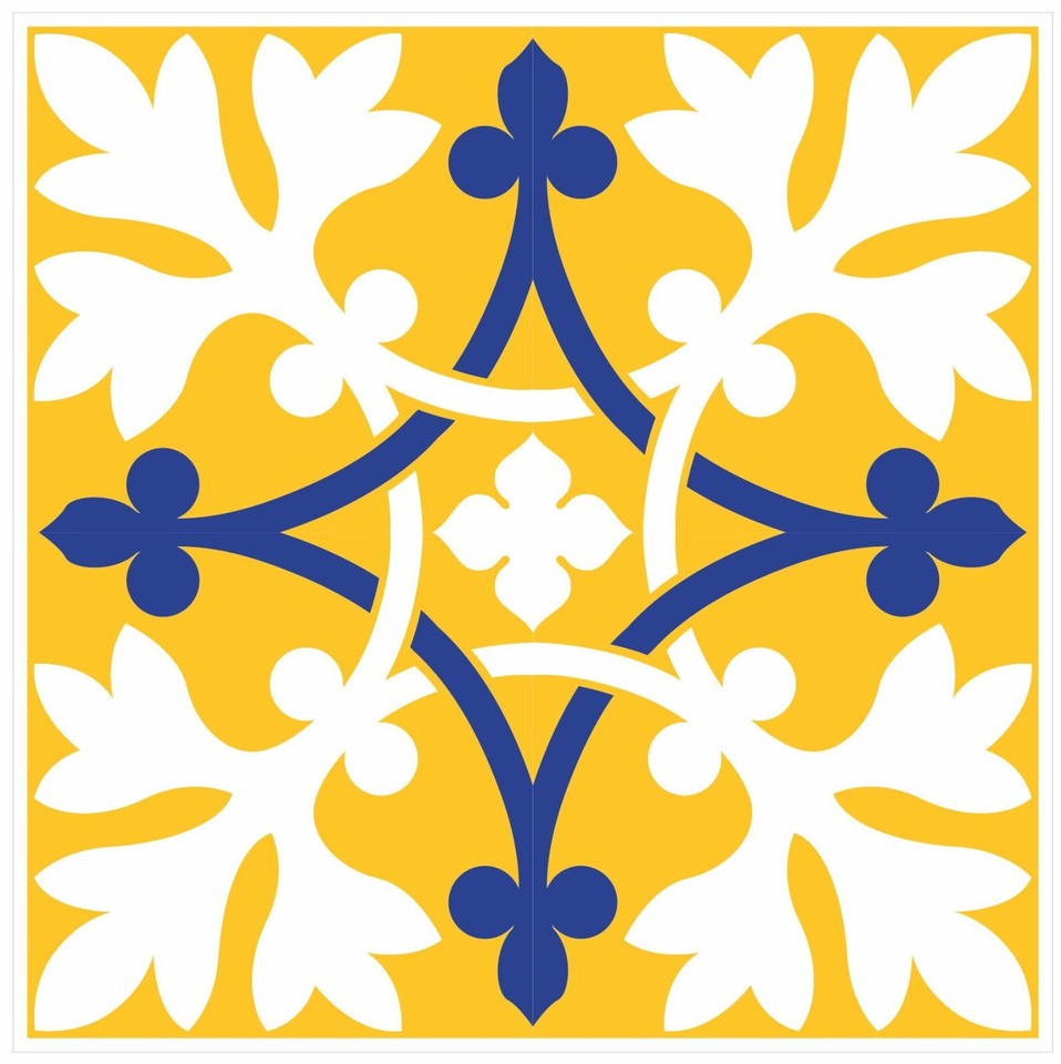 Tile Stickers Mosaic 100mm x 100mm / 4 Inch Kitchen Bathroom Pack Of 24 ...