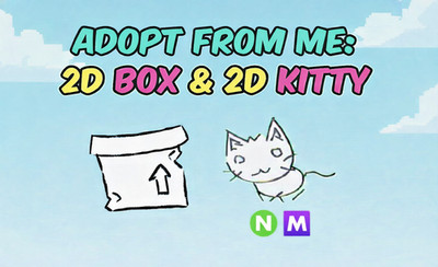 2D Box - 2D Kitty | ADOPT FROM ME | eBay