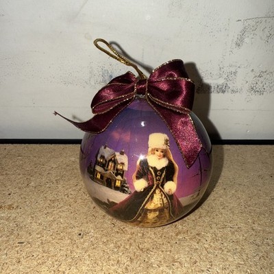 Vintage Barbie Matrix Mattel 1996 Winter Wonderland Christmas Ornament ...