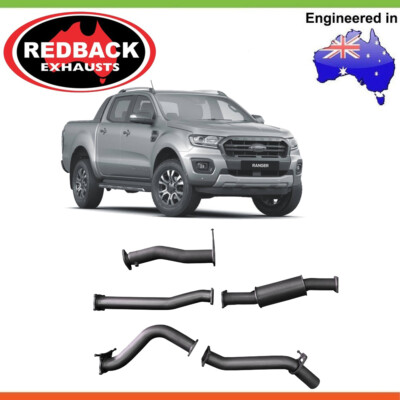 Redback Extreme Duty Exhaust To Suit FORD RANGER PX Mk3 XLT Super Cab 3 ...