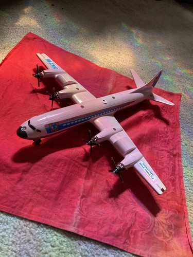 REMCO FLYING FOX JET 1959 PINK & GRAY LADY PLANE EXCELLENT 100% ...