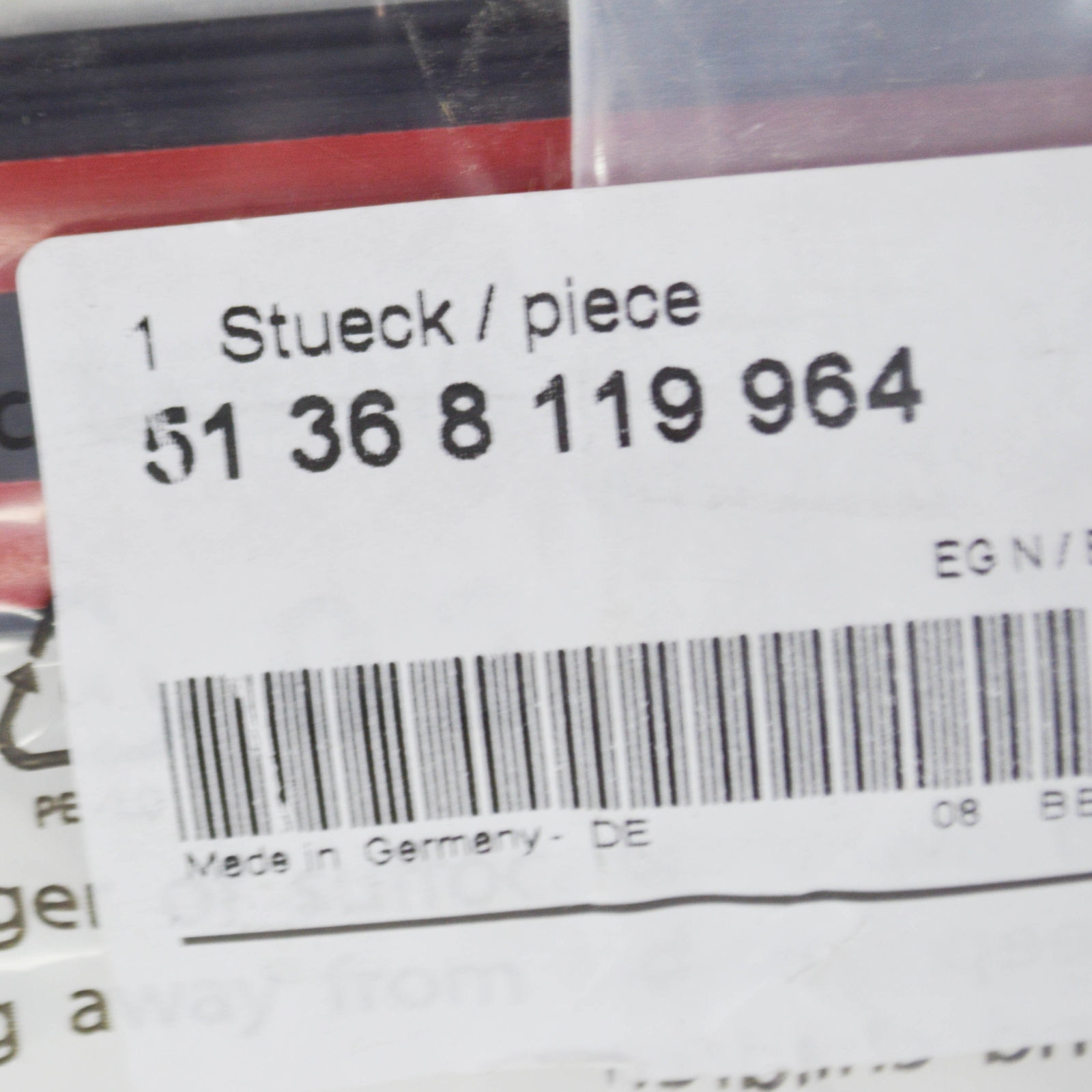 BMW E36 Coupe Window Seal-Vent Right 8119964 51368119964 NEW GENUINE ...