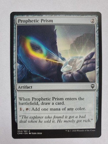 MTG Magic The Gathering Card Prophetic Prism Artifact Commander Legends ...