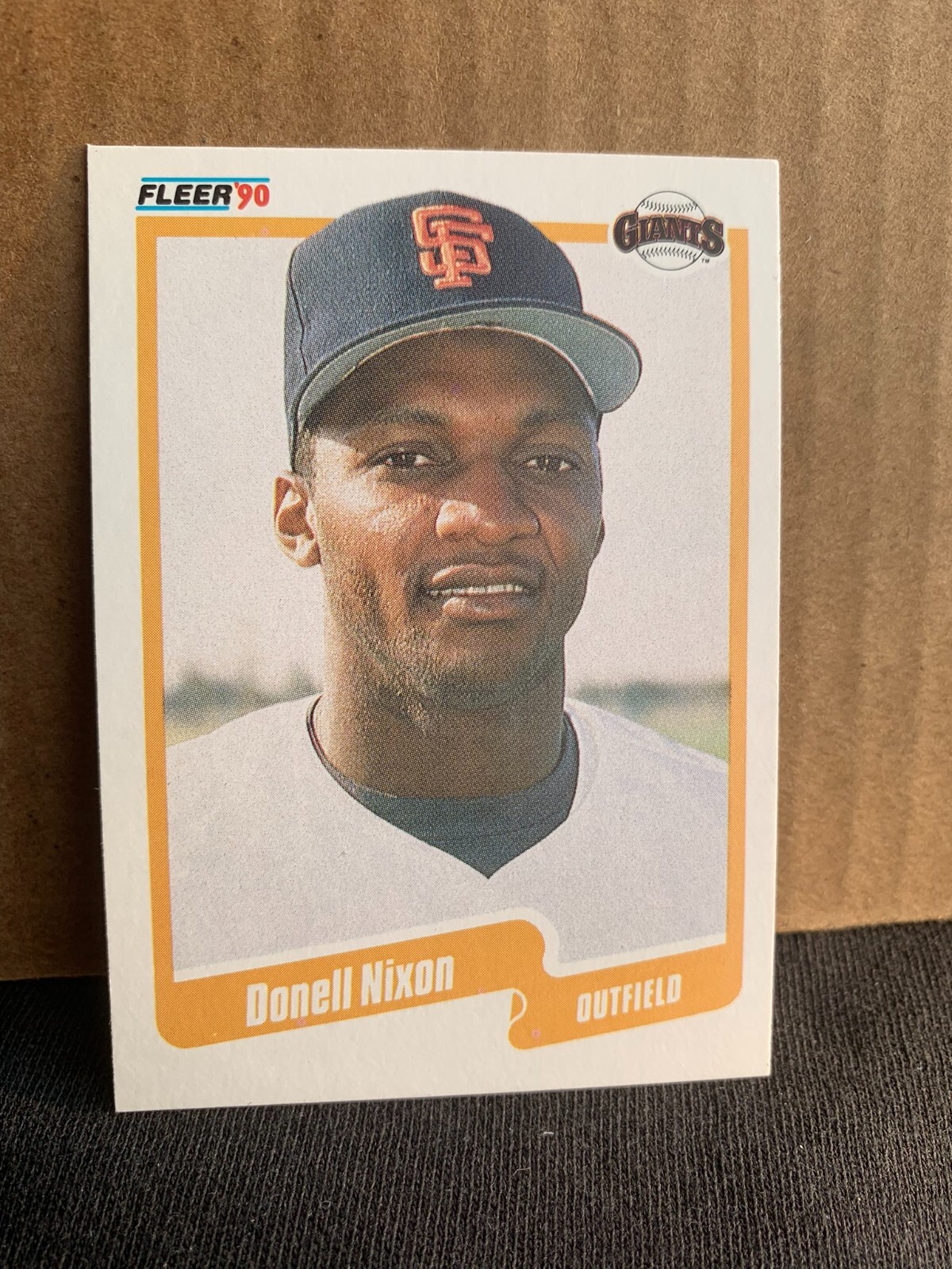 1990 Fleer Baseball Card San Francisco Giants Donell Nixon | eBay