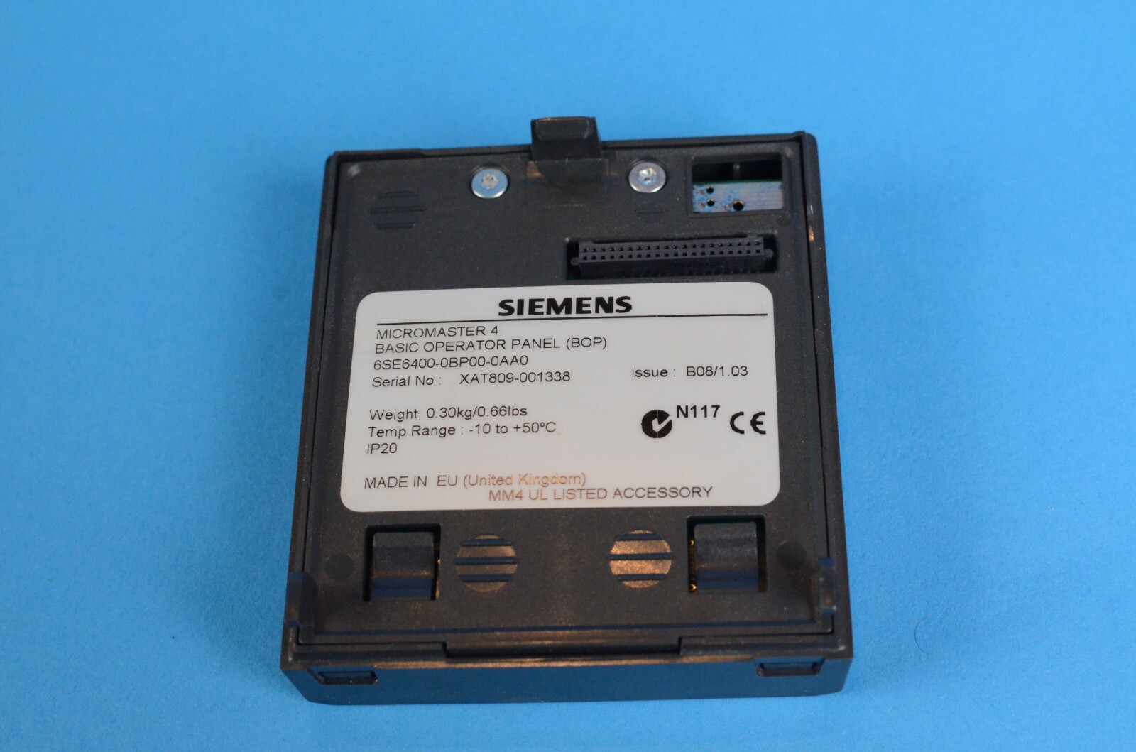 MicroMaster 4 Basic Operator Panel (BOP) 6SE6400-0BP00-0AA0 | eBay