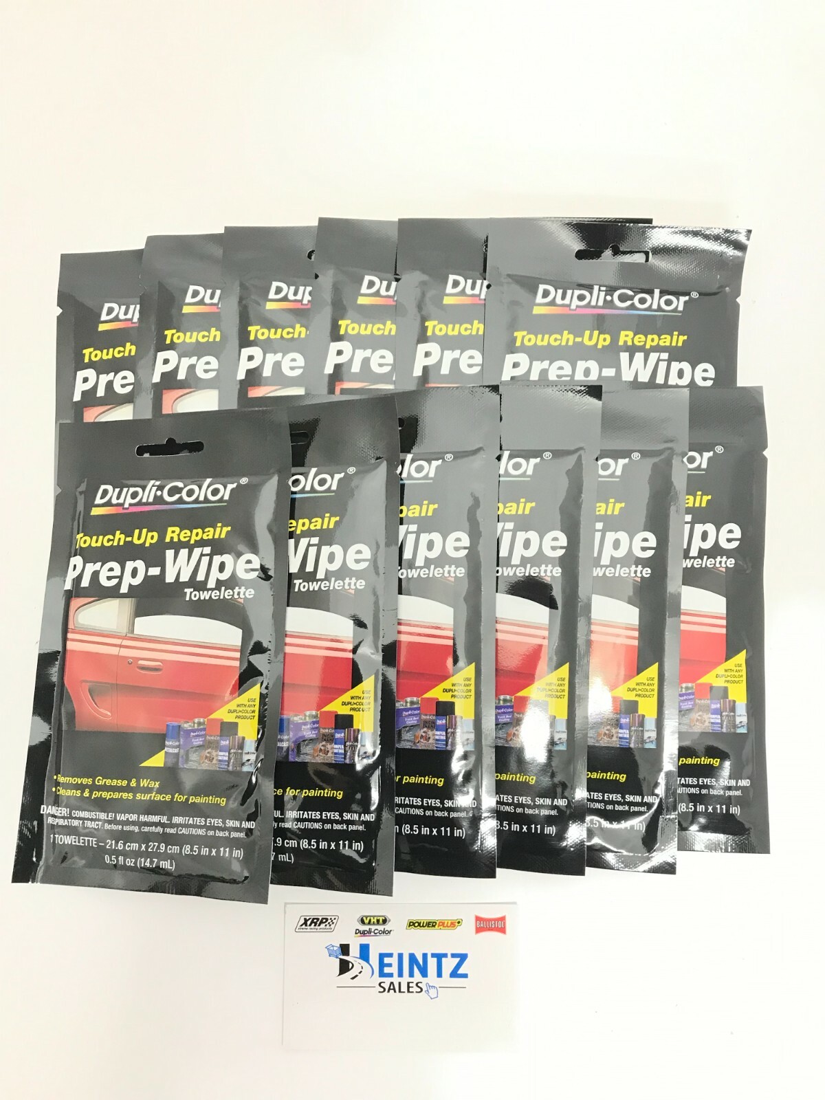 Duplicolor PW100-12 Pack Touch-up Repair Prep-Wipe Towelette | eBay