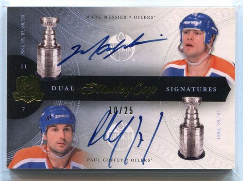 2011-12 Upper Deck The Cup - Dual Stanley Cup Signatures #SC2-CM Mark ...