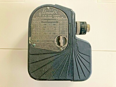 UNIVEX Model AB 8MM Camera - good working condition | eBay