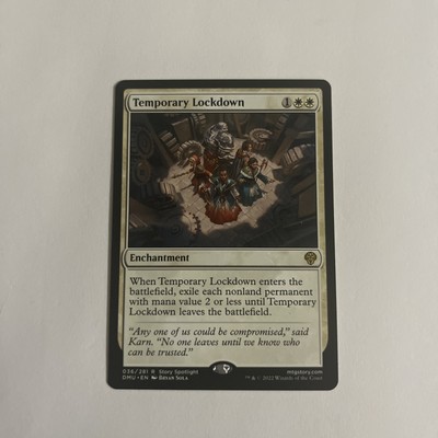 Temporary Lockdown #36 Dominaria United DMU Magic MTG | eBay