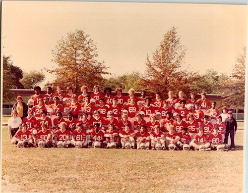 1975 Hamilton HS West NJ Football Team Photograph Gridiron Glory Home ...