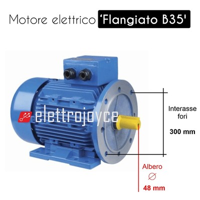 Motore elettrico Seipee GM 180M 22kW 2P 2800giri 400V IP55 IE1 B 35 ...