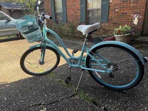 Electra Townie Step Thru 7D Cruiser, Aluminum Frame With Basket | eBay
