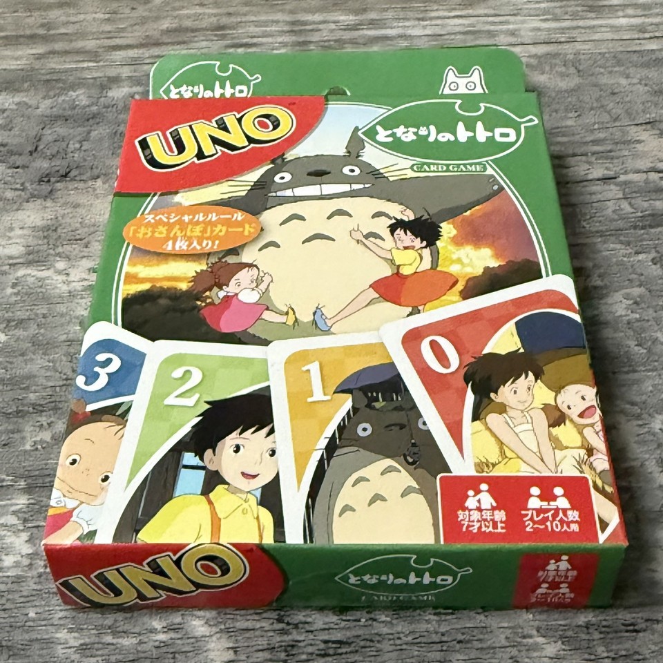 UNO x My Neighbour Totoro Card Game – Japan Import (Studio Ghibli) 🇯🇵 ...