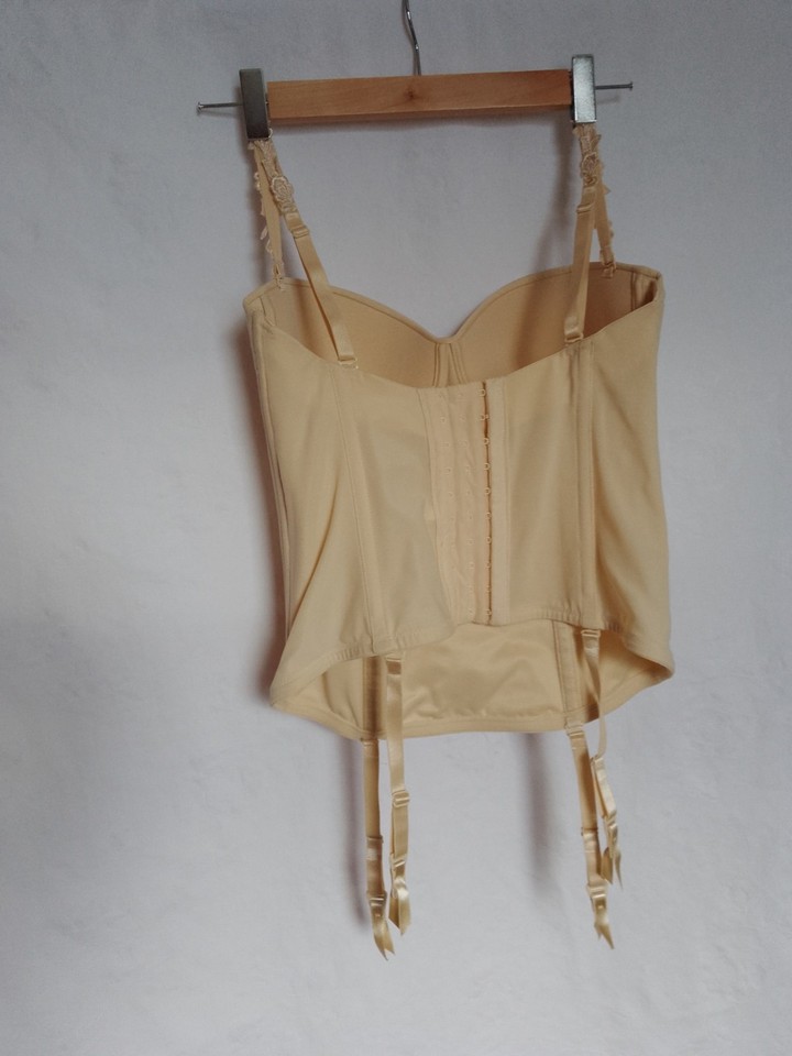NWD Le Mystere - 34D 34C/D - Bridal Seduction Bustier Bra Convertible ...