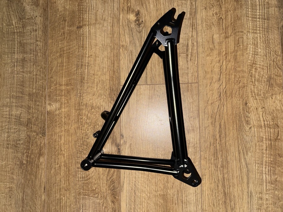 Official Brompton Titanium Rear Triangle and Front Fork (Black) | eBay UK